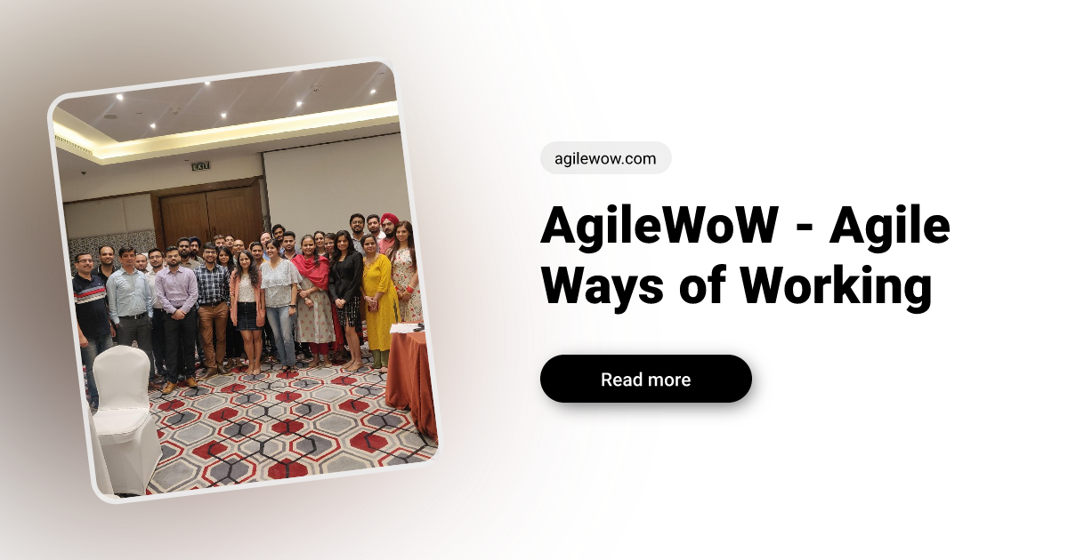 AgileWoW - Agile Ways of Working